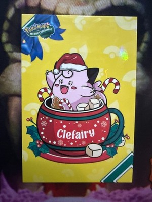 CLEFAIRY - Pokemon Merry Christmas Card Database - Pokemon Card | eBay ...