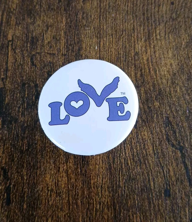 Coldplay Chris Martin Love Logo Button Hat Lapel Trading Pin Badge ...