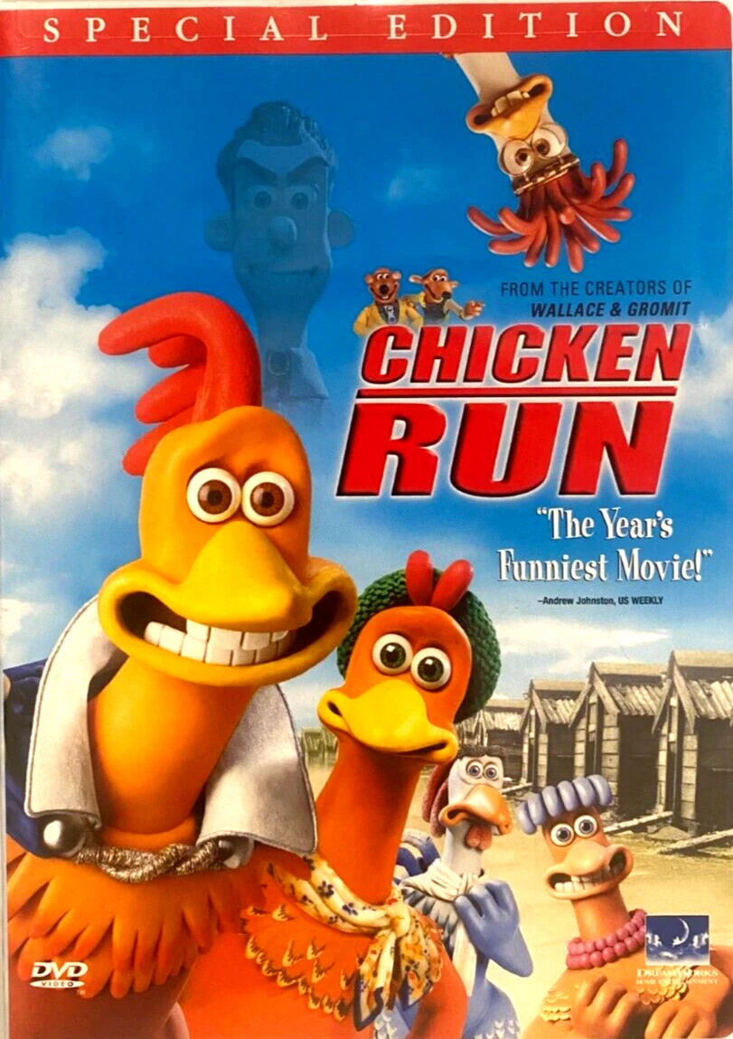 Chicken Run Dvd Cover