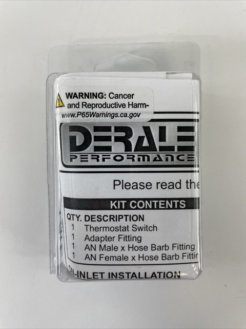 Derale Performance 15721 In-line Remote Cooler Fan Control Thermostat ...