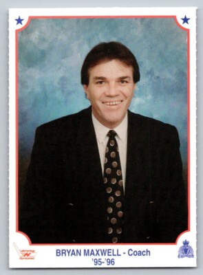 Bryan Maxwell 1995-96 Lethbridge Hurricanes | eBay