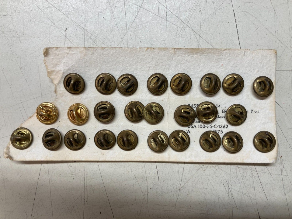 13-Vintage US Army Private First Class E3 Brass Metal Rank Insignia ...