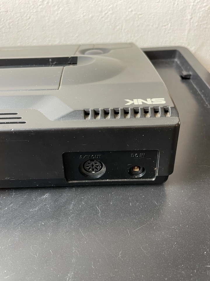 SNK Neo Geo Neogeo AES Console System ROM w/ 2 Stick Controllers Set ...