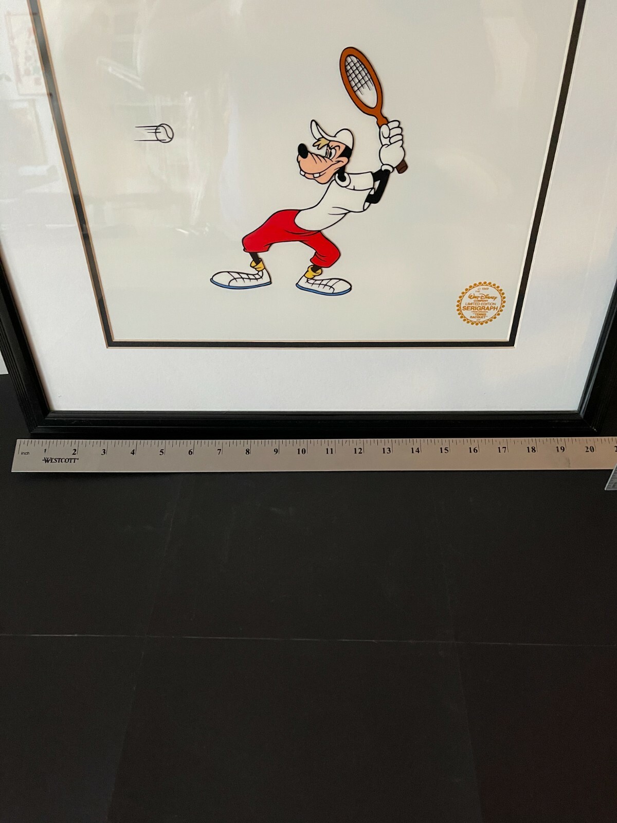 WALT DISNEY 1949 TENNIS RACQUET LIMITED EDITION SERIGRAPH ART | eBay UK