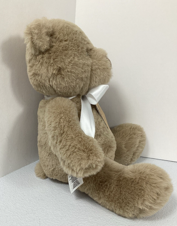 Snug Light Brown Fuzzy Soft Teddy Bear Plush Stuffed 2024 Lovey Baby ...