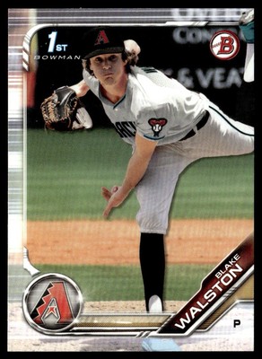 2019 Bowman Draft Blake Walston Arizona Diamondbacks #BD-12 | eBay
