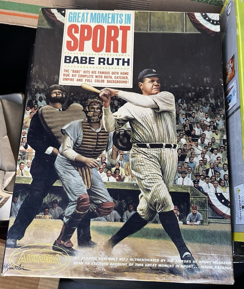 Aurora Babe Ruth And Dempsey Vs Firpo Great Moments In Sport 1965 | eBay