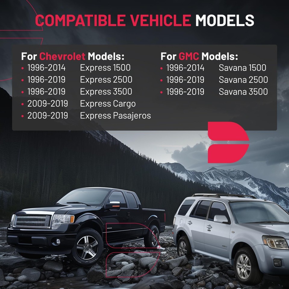 SYERAL Power Door Lock Actuator Front Right Driver Side Compatible with ...