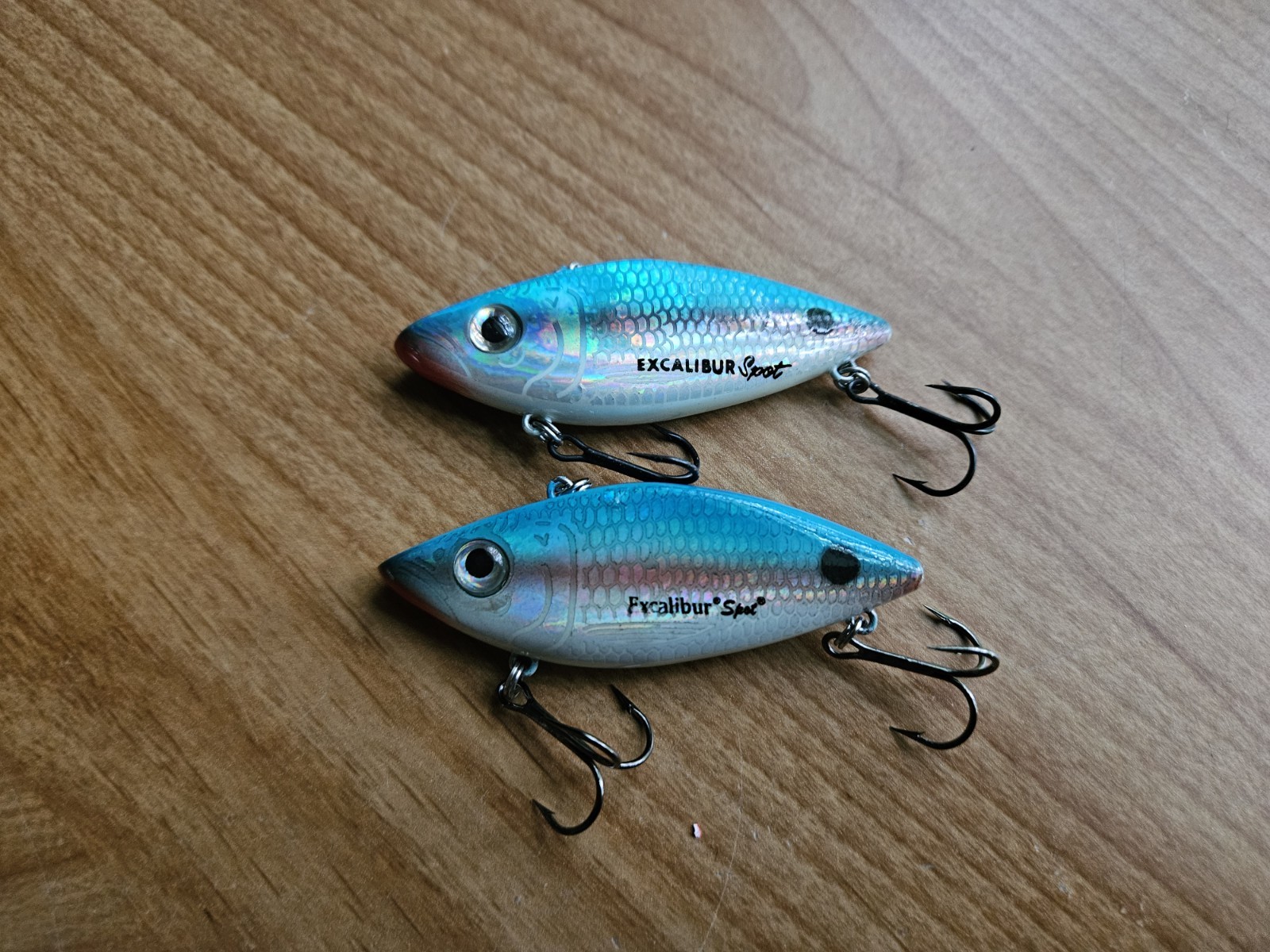 (2) Excalibur Jimmy Houston Super Spot 1/2oz Lipless Crankbait Fishing ...
