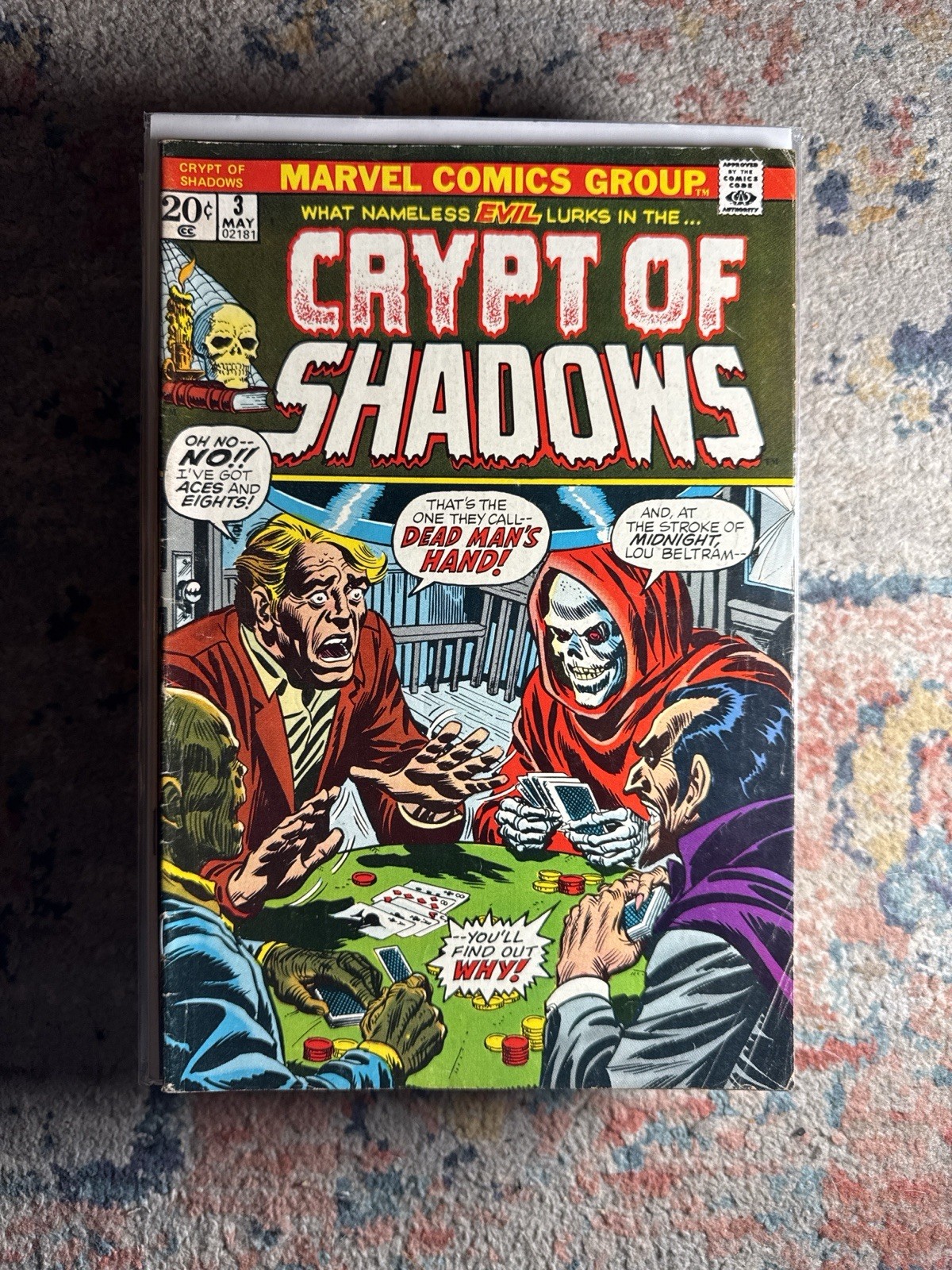 Crypt of Shadows #3 (Marvel Comics May 1973) for sale online | eBay
