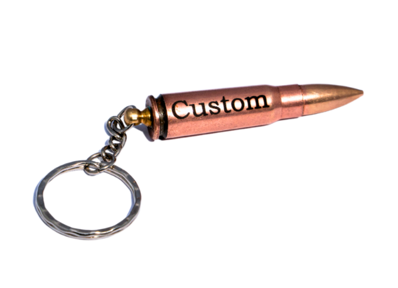 Original 7,62 AK bullet ammo keychain with custom engraving | eBay