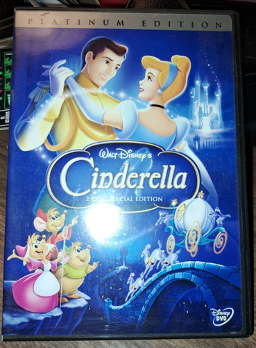 Disney Cinderella 2 Disc Special Edition Platinum Edition DVD ...