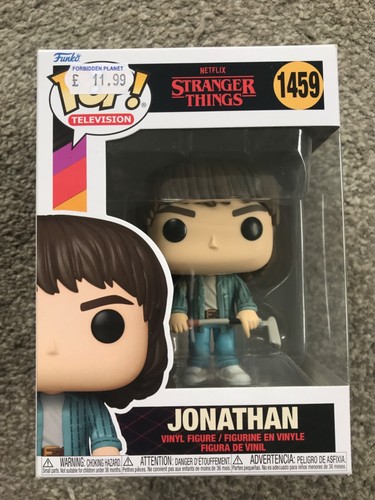 Stranger Things Jonathan Season 4 Funko Pop! Vinyl Figure, new ...