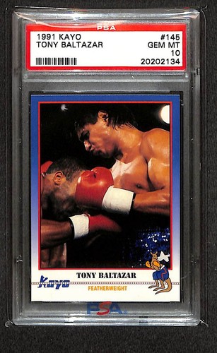 1991 Kayo Boxing #145 Tony Baltazar PSA 10 Gem Mint | eBay