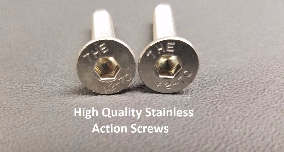 CZ 457 Upgraded Replacement STAINLESS STEEL Action Screws Trim to Fit ...