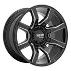 MOTO METAL MO804 Spider 22X12 6X135/6X139.7 ET-44 Gloss Black Milled ...