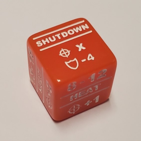 Battletech Movement Modifier and Heat Modifier 20 Dice Bundle | Color ...