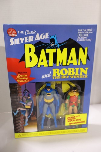 DC Direct Classic Silver Age Batman and Robin Action Figures 6" Deluxe ...