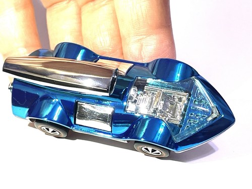 Hot Wheels “CUSTOM MADE” ROCKET BYE BABY REDLINE , Spectraflame BLUE 🥶 ...