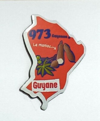 MAGNET DEPART'AIMANT. LE GAULOIS. LE MANIOC. CAYENNE. GUYANE 973 #CKDB | eBay