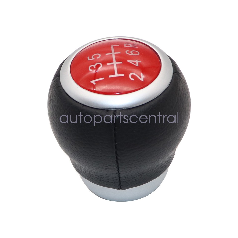 FOR 2004-2021 SUBARU IMPREZA WRX STI 6-SPEED SHIFT KNOB LEATHER SIX ...