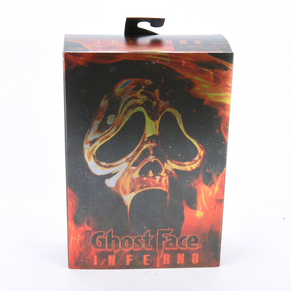 Ghost Face Ultimate Inferno Scream w/Weapons 7" Horror Moive Action ...