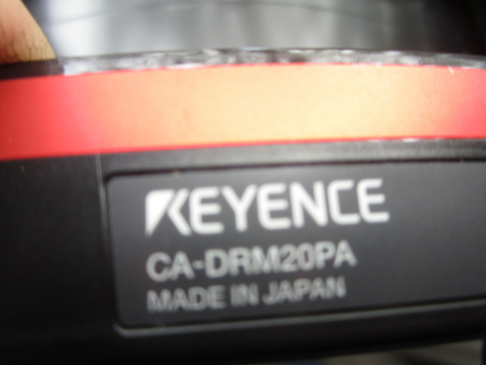 KEYENCE CA-DRM20PA 200MM POLARIZATION FILTER ATTACHMENT MULTISPECTRUM ...