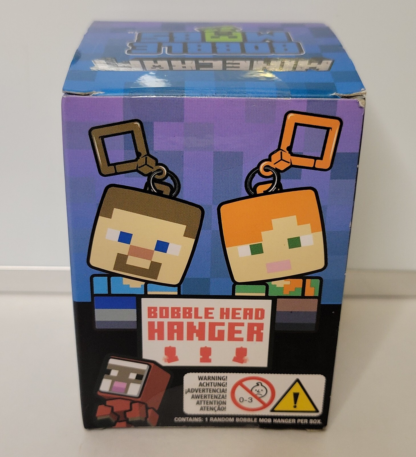 SEALED MINECRAFT MYSTERY BOBBLE MOB BLIND BOX HANGER MOJANG JINX SERIES ...