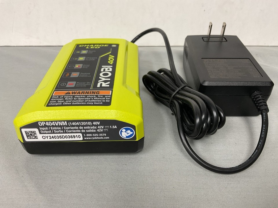 Ryobi OP40404VNM 40V 4Ah Li-Ion Battery & Charger (OP404VNM) | eBay