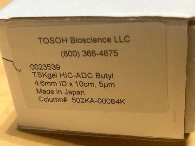 New sealed HPLC column Tosoh TSKgel HIC-ADC Butyl 4.6 mm x 10 cm ...
