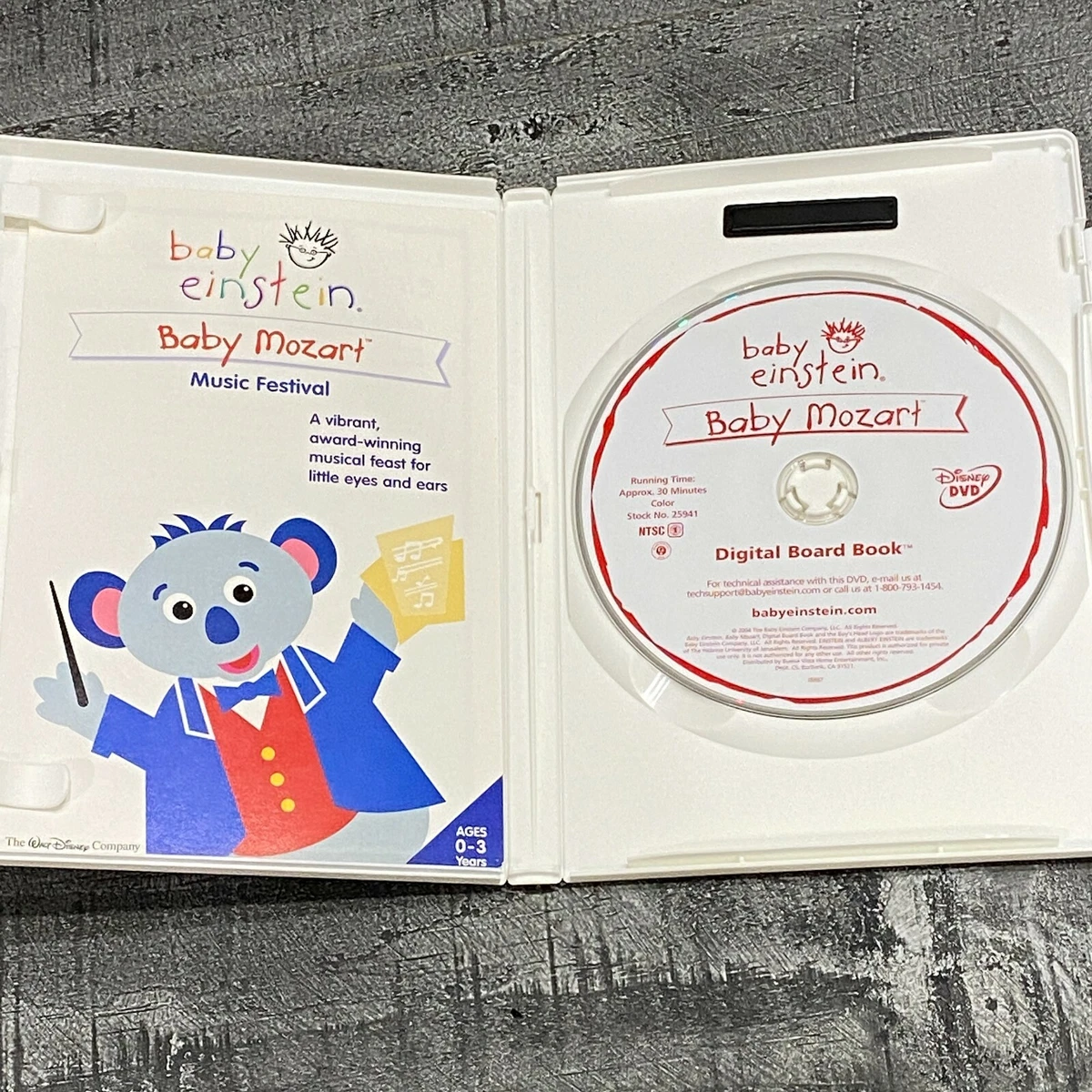 Baby Einstein Baby Mozart Dvd