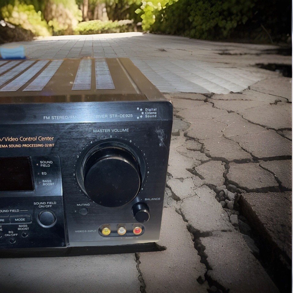 Sony STR DE925 Dolby Digital Dts Cinema Sound Processing Receiver 32bit ...