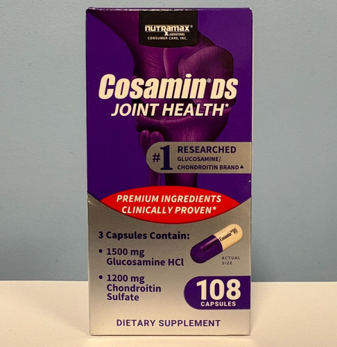 Cosamin DS Joint Health Supplement Joint Pain & Stiffness Relief 108 ...