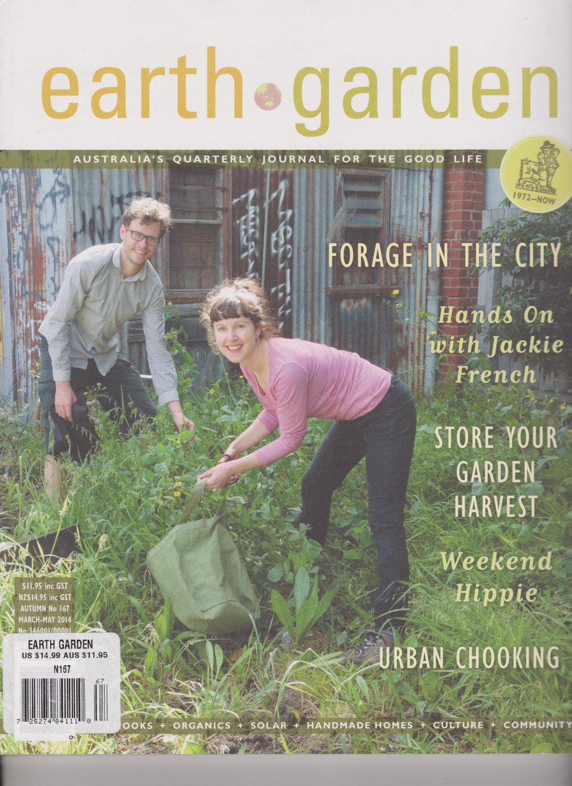 EARTH GARDEN MAGAZINE #167 MARCH/APRIL/MAY 2014, AUSTRALIA'S QUARTERLY ...