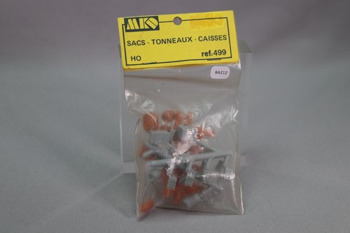 BA212 MKD 499 train Ho 1/87 Sachet sacs tonneaux caisses | eBay
