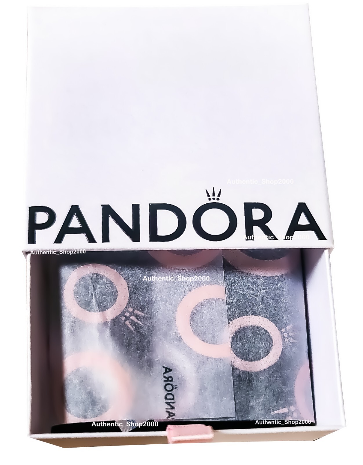 NEW 100% PANDORA 925 CZ Crystal Sparkling Drops Tennis Bracelet ...