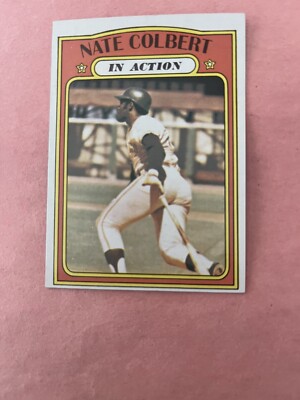 1972 Topps #572 San Diego Padres Nate Colbert NRMT CONDITION. | eBay