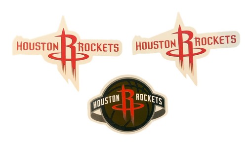 3PCS Houston Rockets Basketball NBA Stickers 3” Team Logo FREE SHIPPING ...