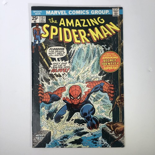 Marvel Comics - The Amazing Spider-Man #151 (Dec 1975) Amazing Cover ...