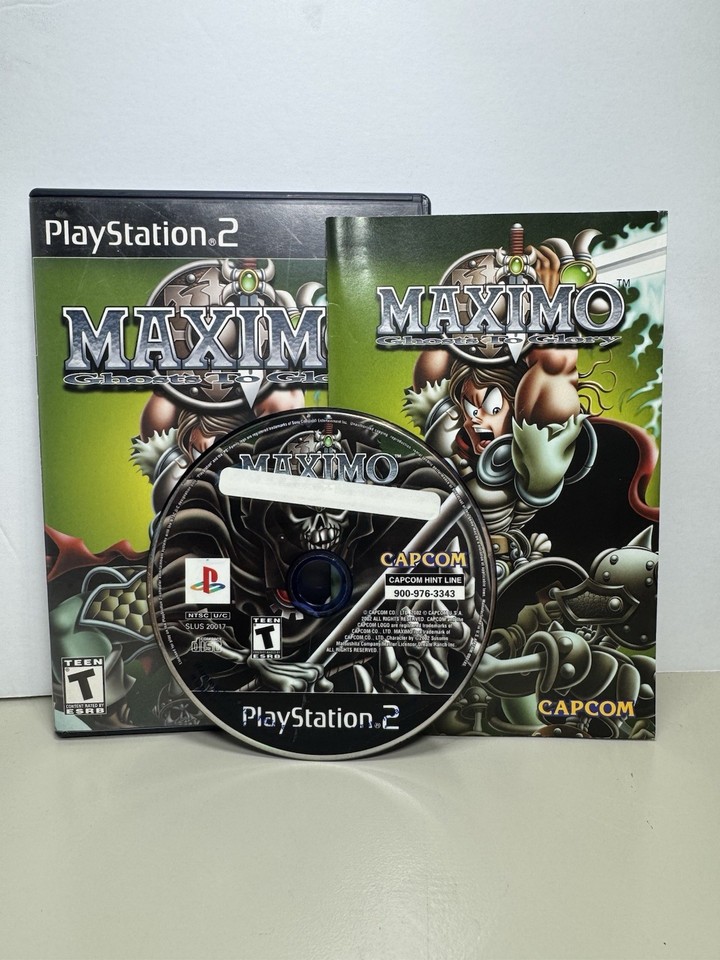 Maximo: Ghosts to Glory (No Scratches) for Sony PlayStation 2 *PS2 ...
