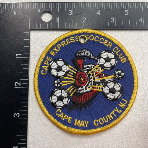 Has Grommet Hold CAPE EXPRESS Soccer Club Patch Cape May County New ...