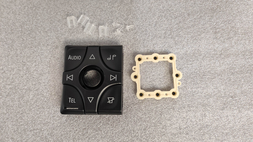 BECKER Mercedes Audio 30 Small Panel for Operating Attachment Radio ...