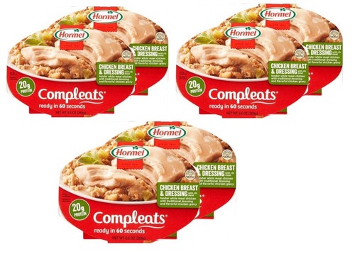 HORMEL COMPLEATS Chicken Breast & Dressing 🍲 9.5 Ounce (Pack Of 6) | eBay