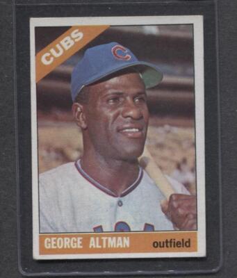 1966 Topps #146 George Altman (Cubs) Vg-Ex (Flat Rate Ship) | eBay