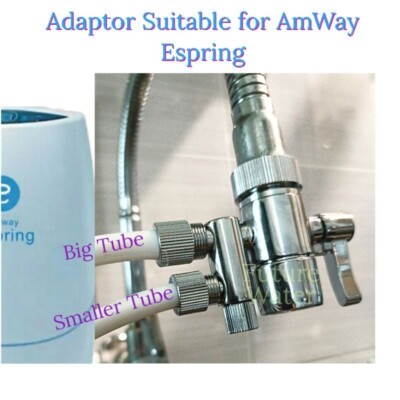 eSpring Amway Two Way Faucet Diverter Valve for 3/8" in & 2.5/8" tubing ...