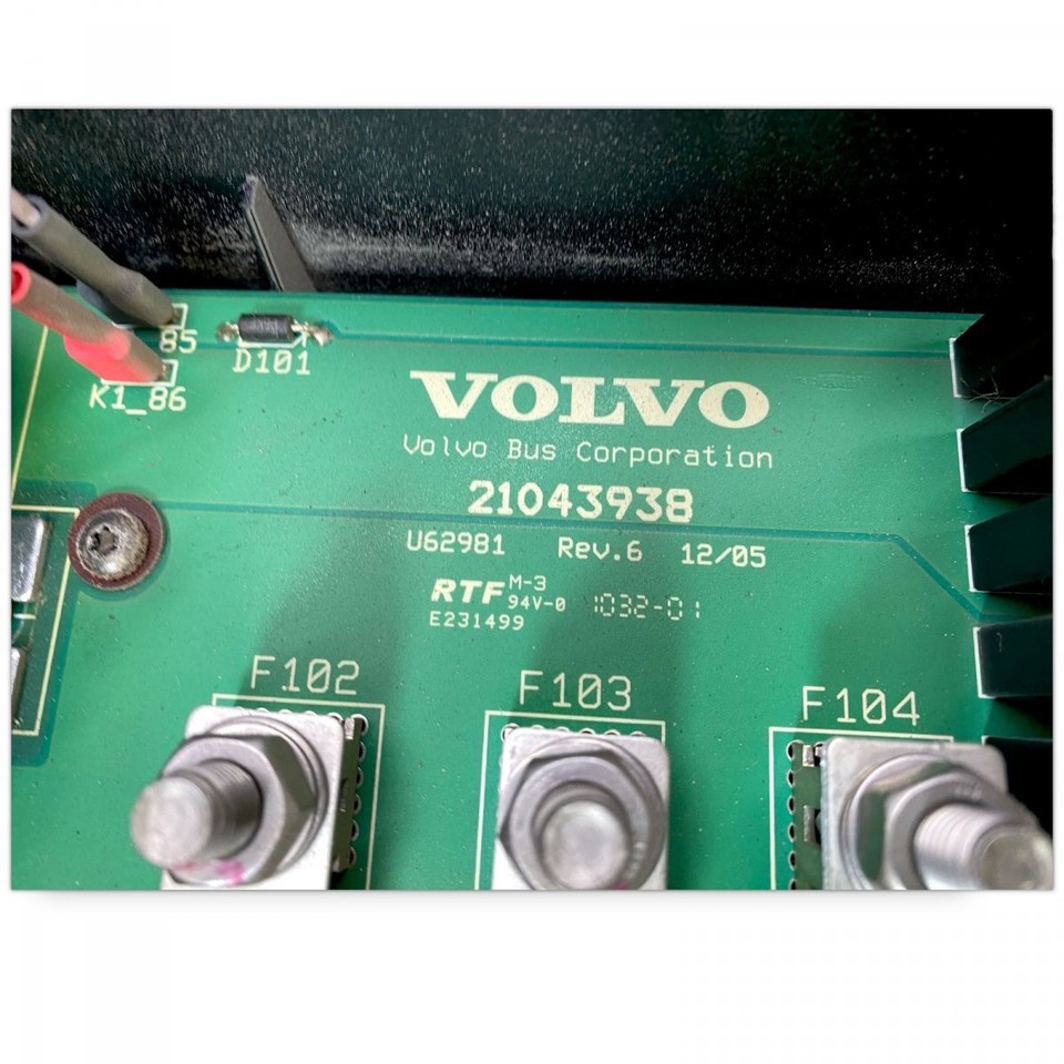 Volvo B7,B8,B9,B12 Bus TP2026658 Battery Isolator Switch 20745552 ...