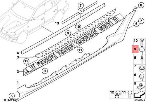 Genuine BMW X3 X5 E53 E83 X3 1.8d 2.0d 2.0i 2.5i 2.5si 3.0d Naps ...