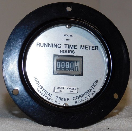 Industrial Timer Corp. Running Time Meter model C-2 9999.9 hours New | eBay