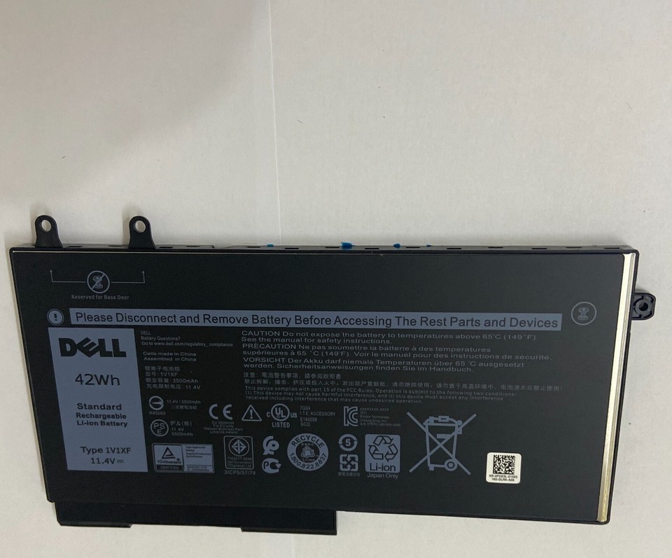 Genuine 4GVMP 7VTMN RF7WM Battery Fr Precision 3540 3550 Latitude 5400 ...