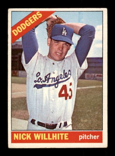 1966 Topps #171 Nick Willhite G Dodgers 557659 | eBay